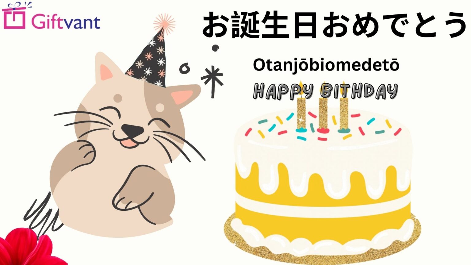 How to Say Happy Birthday in Japanese